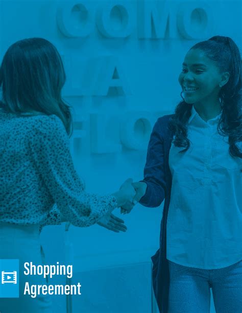 Shopping Agreement Every Contract You Need
