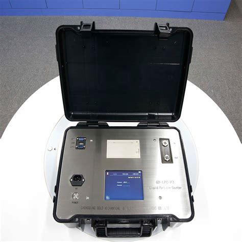 China Cheap Iso4406 Portable Liquid Particle Counter Manufacturers Suppliers Wholesale Price