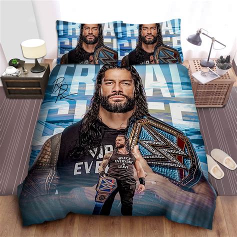 Roman Reigns Wreck Everyone And Leave Bed Sheet Spread Duvet Cover