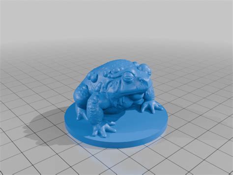 🐸 Giant Toad Collection Dndttrpg・free Stl File For 3d Printing・cults