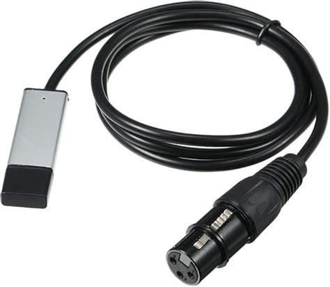 GuatemalaDigital Com Producto Lixada USB DMX Interface Dongle Adapter LED DMX512 For PC Stage