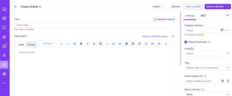 Effortlessly Generate Knowledge Base Content With Bolddesk Ai