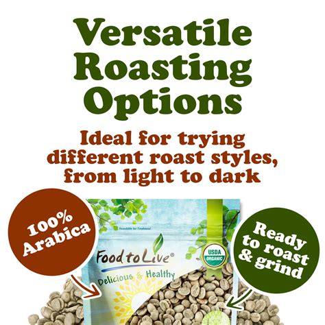 Organic Nicaragua Arabica Green Coffee Beans Buy In Bulk From Food To Live