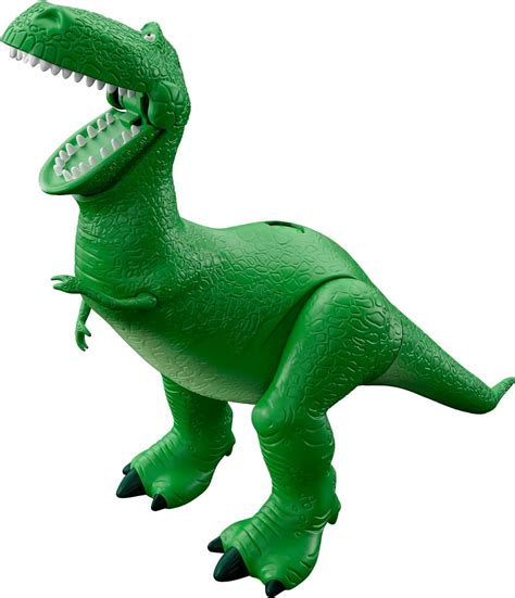 مشخصات Disney Pixar Toy Story Toys Moving Amp Talking Rex Dinosaur Figure Roarin Laughs 10 8