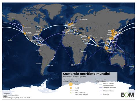¿cuáles Son Las Principales Rutas Comerciales Marítimas Del Mundo Estas Rutas Y Los Estrechos