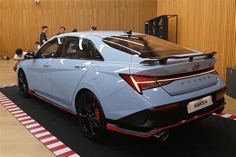 현대차 새로운 디자인 앞세운 신형 아반떼 N·아반떼 N 라인 출시 한국일보