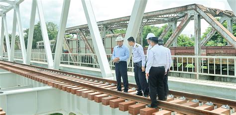 ရန်ကုန် မန္တလေး ရထားလမ်းပိုင်း အဆင့်မြှင့်တင်ရေး စီမံကိန်းလုပ်ငန်း ဆောင်ရွက်နေမှုနှင့် နေပြည်တော