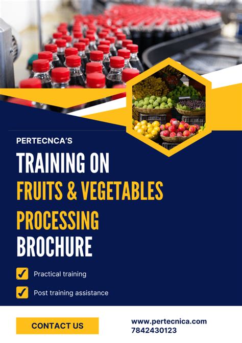 Training On Fruits And Vegetables Processing Course Pertecnica Skills