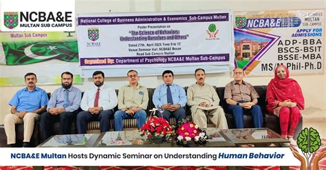 Ncbaande Multan Official Ncbaemultanofficial • Instagram Photos And