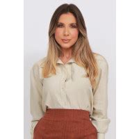 Camisa Viscosepoliamida Julia Nude Novidades Descubra As últimas
