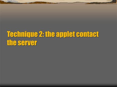 Ppt Cooperation Between Applets And Servlets Powerpoint Presentation Id3023580