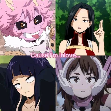 The Anisekai Bokunoheroacademia Minaashido Momoyaoyorozu