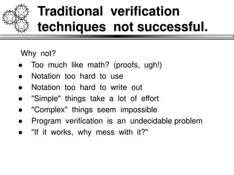 ppt overview of formal methods powerpoint presentation free download