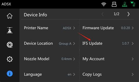 Firmware Upgrade Flashforge Wiki