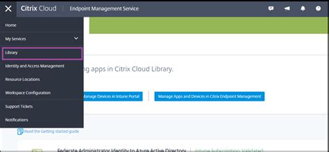 Citrix Endpoint Management Integration With Microsoft Endpoint Manager