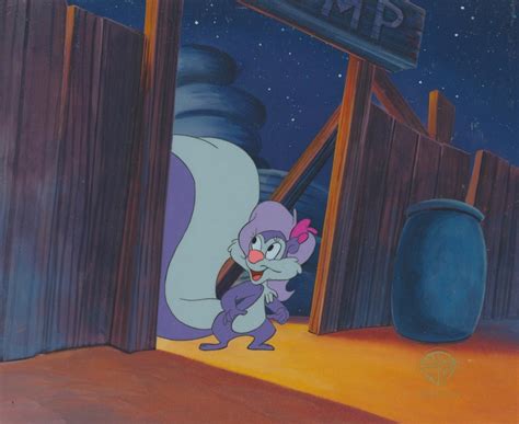 Tiny Toons Original Production Cel Fifi La Fume Etsy