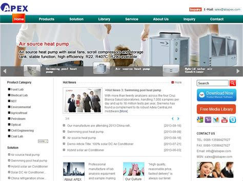 Apex外贸公司英文网站phpcms蓝色企业模板 Phpcms模板 Cmsyou企业网站定制开发专家