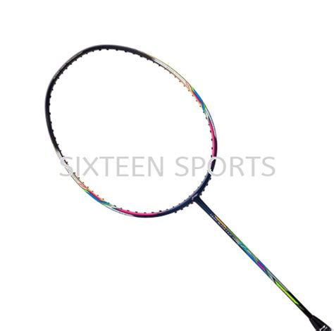 Li Ning Windstorm 72 Black Badminton Racket Cw Lining No1 String