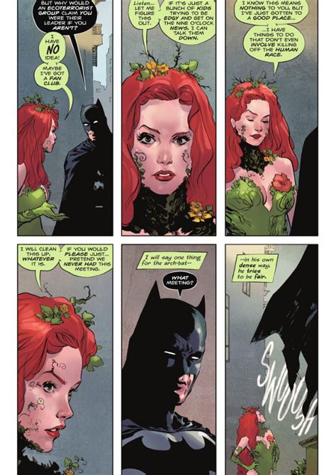 Batman Poison Ivy Tegneserie Poison Ivy S Garden