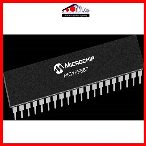 Pic16f887 Integrated Circuit Ic Lazada