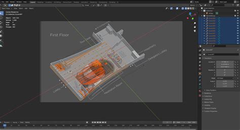 Modeling Fspy Camera Misalignment Floorplan Alignment To A 3d