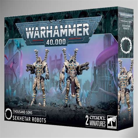 Sekhetar Robots Thousand Sons Warhammer 40k Venture Trade Co