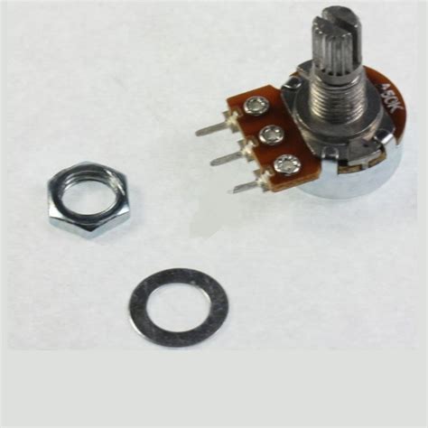 K W LOGARITHMIC ROTARY POTENTIOMETER