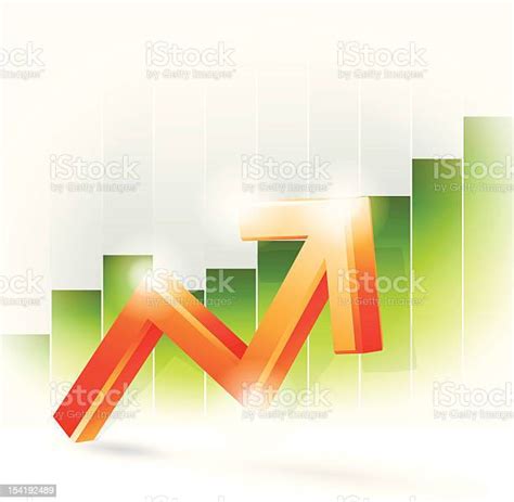 Arrow Graph 1 Stock Illustration Download Image Now Achievement