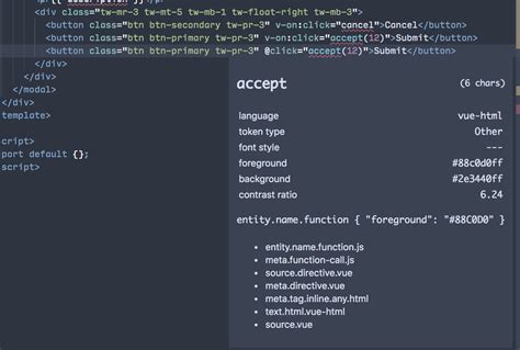syntax highlight issue with shorthand · issue 1333 · vuejs vetur · github