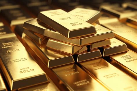 Premium Photo Gold Bar Stack