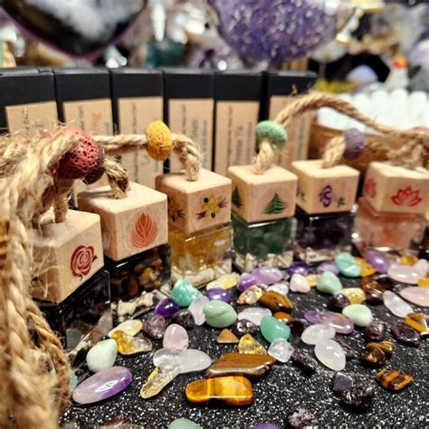 Plant And Gem Blends ~hanging Plant Diffusers Wgems~ Etsy