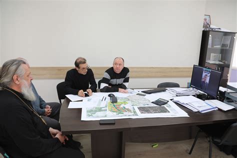 Митрополит Владимир принял участие в очередном рабочем совещании посвященном строительству