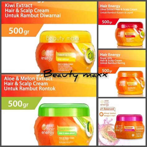Jual Makarizo Hair Energy Fibertherapy Hair Scalp Creambath Original