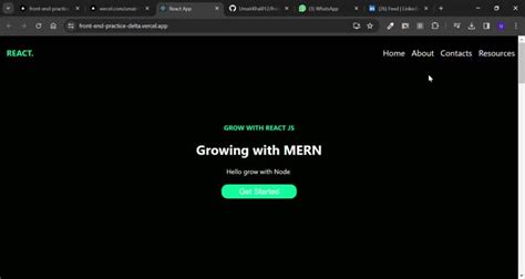 Video 🌐 React Project A Showcase Of My Skills In Building