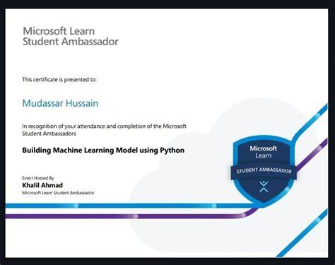 Mudassar Hussain On Linkedin Machinelearning Python Artificalintelligence
