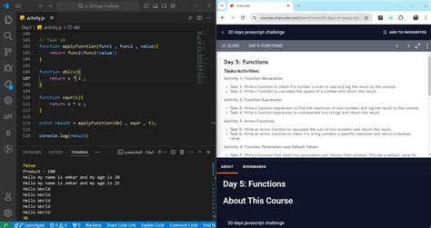Omkar Kore On Linkedin Javascript Codingchallenge 30daysofcode
