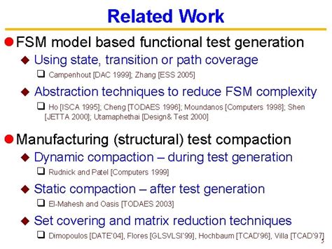 Specificationbased Compaction Of Directed Tests For Functional Validation