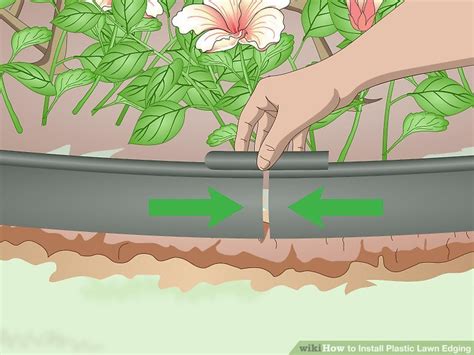 How To Install Plastic Lawn Edging 12 Steps With Pictures