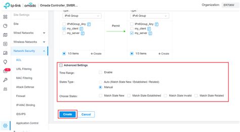 How To Configure Ipv6 Access Control On Omada Gateway Tp Link