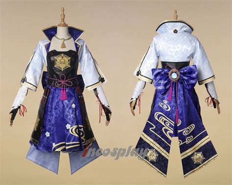 Genshin Impact Kamisato Ayaka Cosplay Costume Etsy Uk