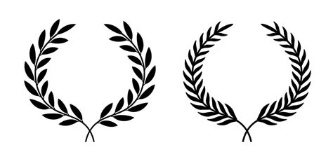 Laurel Leaves Vector Art Icons And Graphics For Free Download