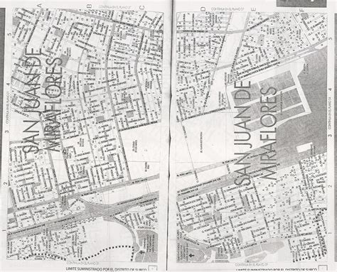 Para Mis Tareas Mapa Diagrama San Juan De Miraflores