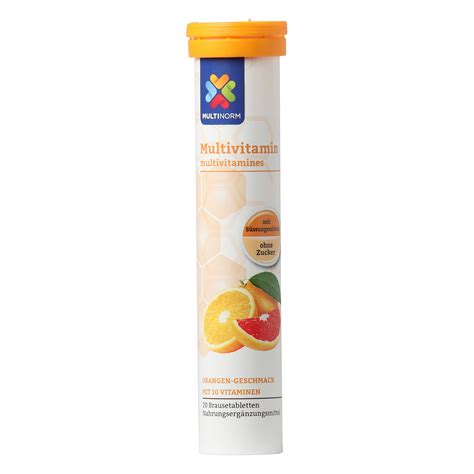 Multinorm Pastiglie Effervescenti Multivitaminiche Aldi Now