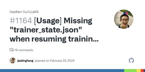 Usage Missing Trainerstatejson When Resuming Training From Saved Checkpoints · Issue 1164