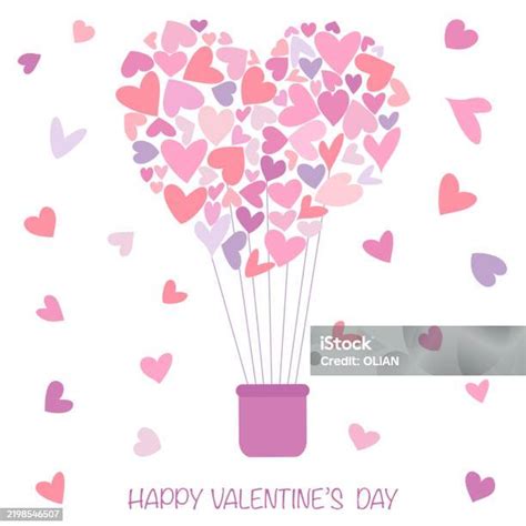 발렌타인 데이 카드 하트가 있는 현대적인 디자인 광고 템플릿 배너 표지 라벨 포스터 전단지의 디자인 벡터 일러스트 레이 션 가리기에 대한 스톡 벡터 아트 및 기타 이미지