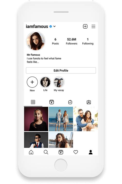 Funsta App Landing Page