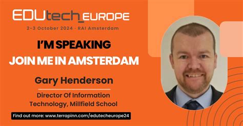 Gary Henderson On Linkedin Edutecheurope