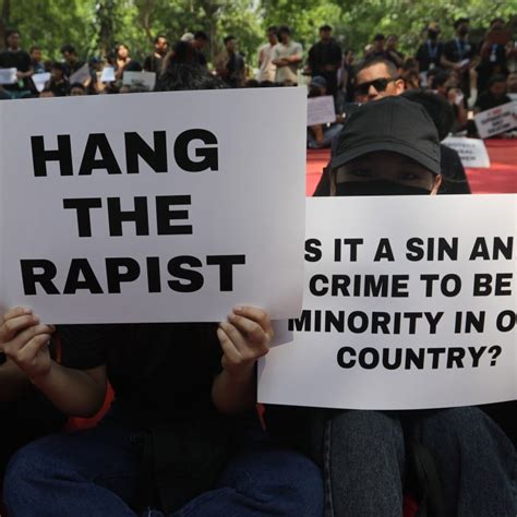 Massive Angry Protests Across India Over Women Paraded Naked And