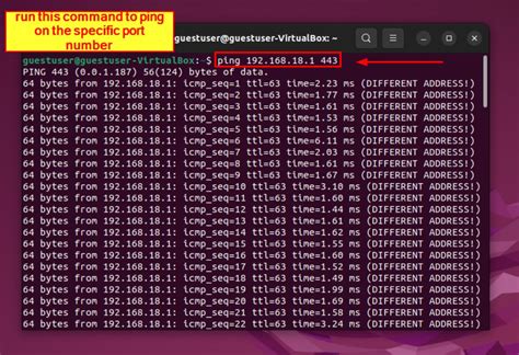 How To Ping Specific Port Numbers In Linux 3 Easy Methods Linuxier
