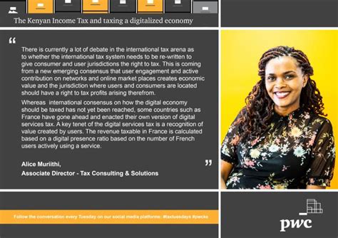 Pwc Kenya On Linkedin Digitaleconomy Pwcke Taxtuesdays